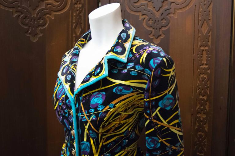 Pucci Velvet Two Piece Suit at 1stDibs | pucci suit