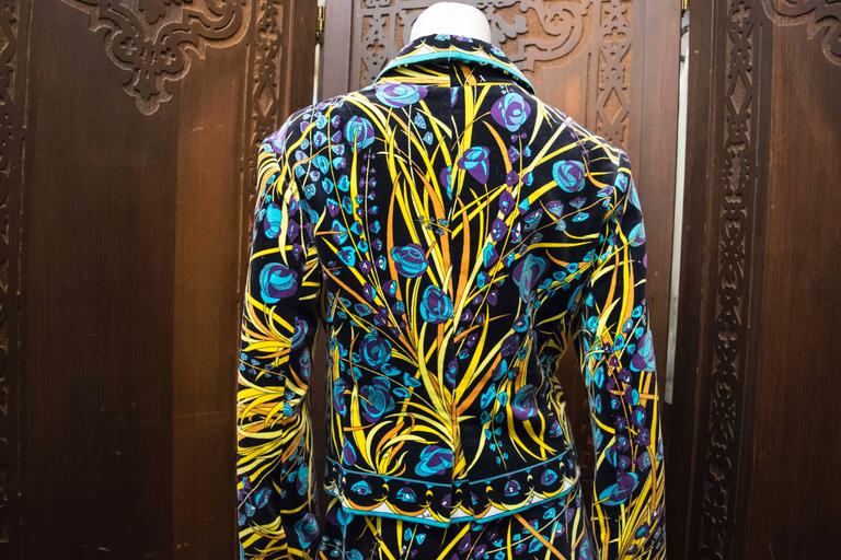 Pucci Velvet Two Piece Suit at 1stDibs | pucci suit