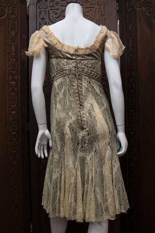 2002 Alexander McQueen 'Milkmaid' Corset Cocktail Dress at 1stDibs ...