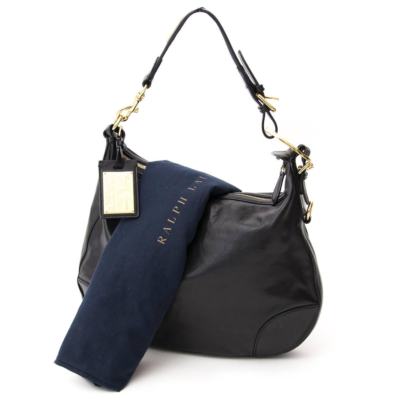 Ralph Lauren Black Shoulder Bag at 1stDibs