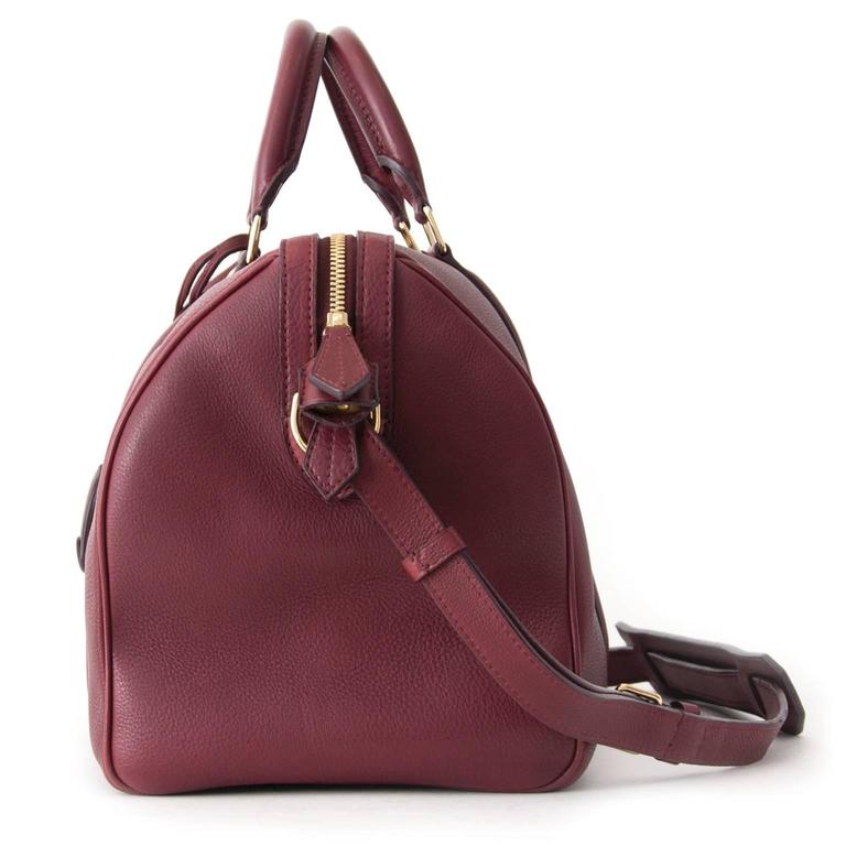 Louis Vuitton Burgundy SC Bag MM at 1stDibs