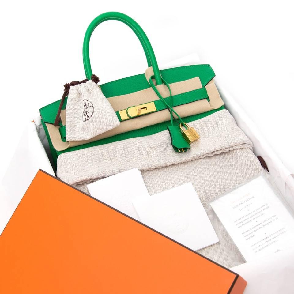 Brand New Hermes Birkin 30 Bambou Epsom at 1stDibs | hermes bambou ...