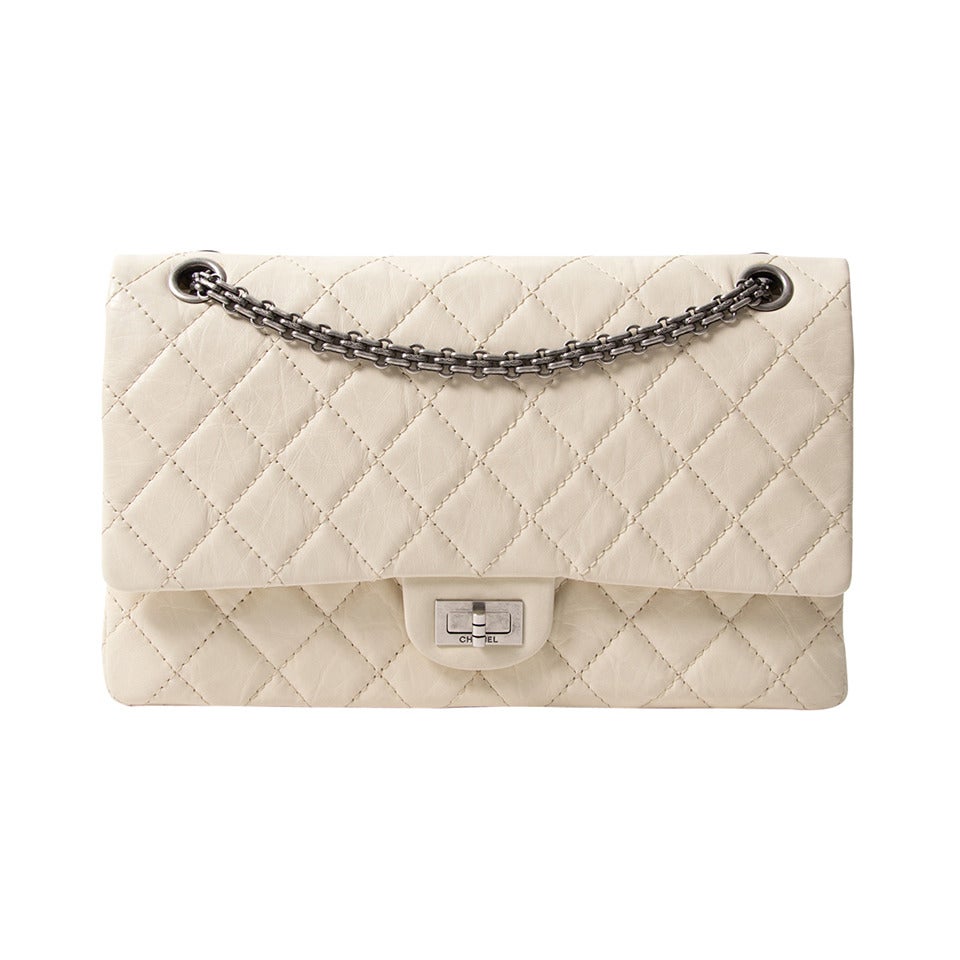 Chanel Snow White 2.55 Reissue at 1stDibs
