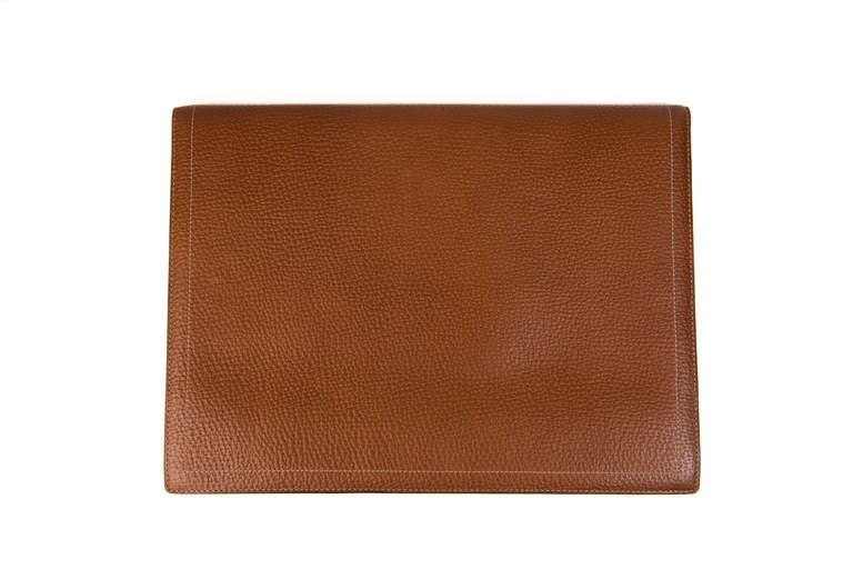 Loewe Leather Briefcase at 1stDibs