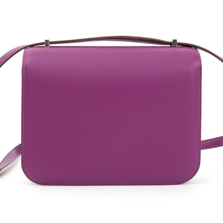 Brand New Hermes Anemone Constance Mini Veau Swift PHW at 1stDibs