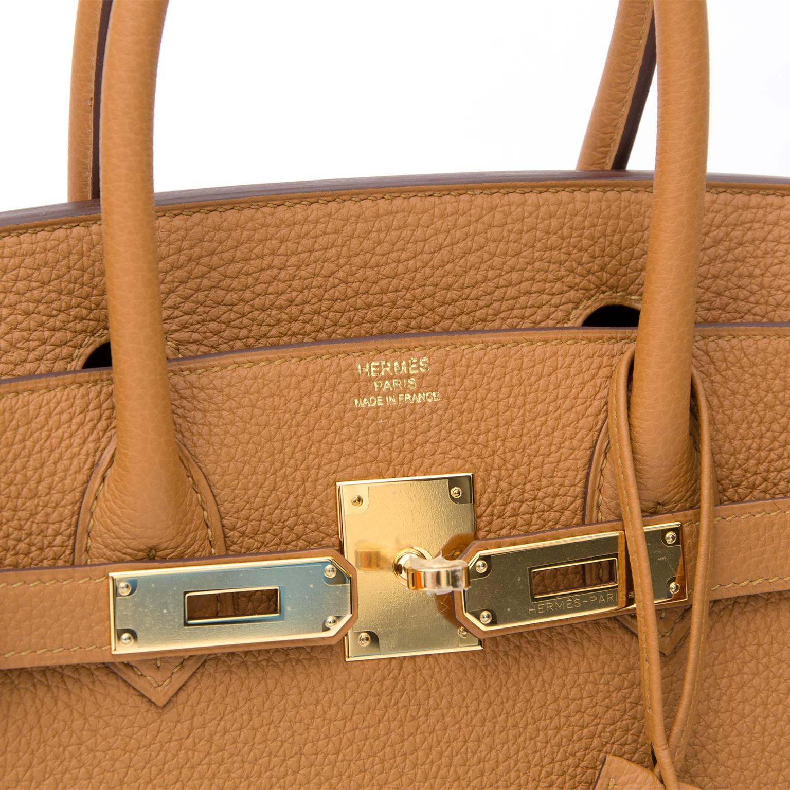 BRAND*NEW* Hermès Birkin Caramel Togo GHW 30 at 1stDibs | hermes birkin ...