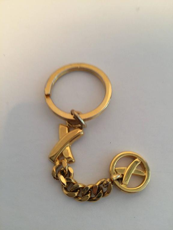 Paloma Picasso Key gold key chain For Sale at 1stDibs