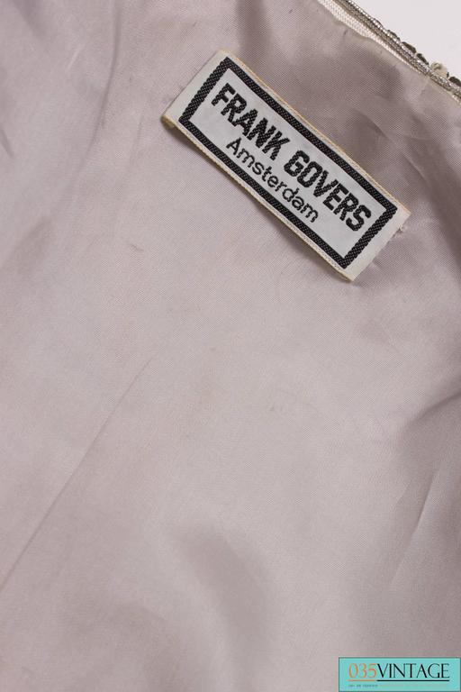 Frank Govers Sequin Jacket Vintage - silver/gray 1980 at 1stDibs