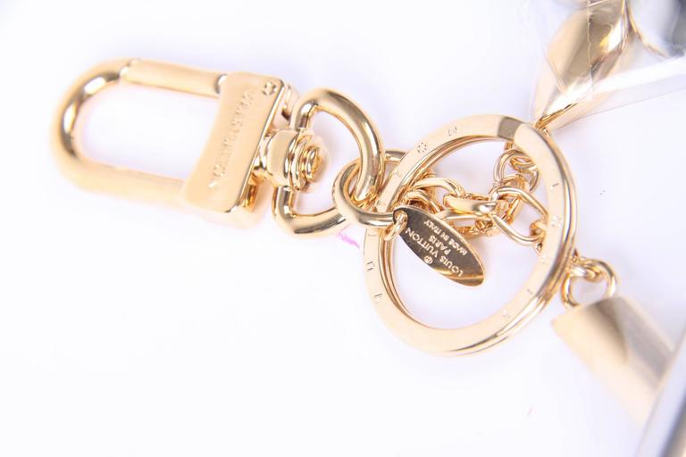 Louis Vuitton Key Chain - gold and silver at 1stDibs
