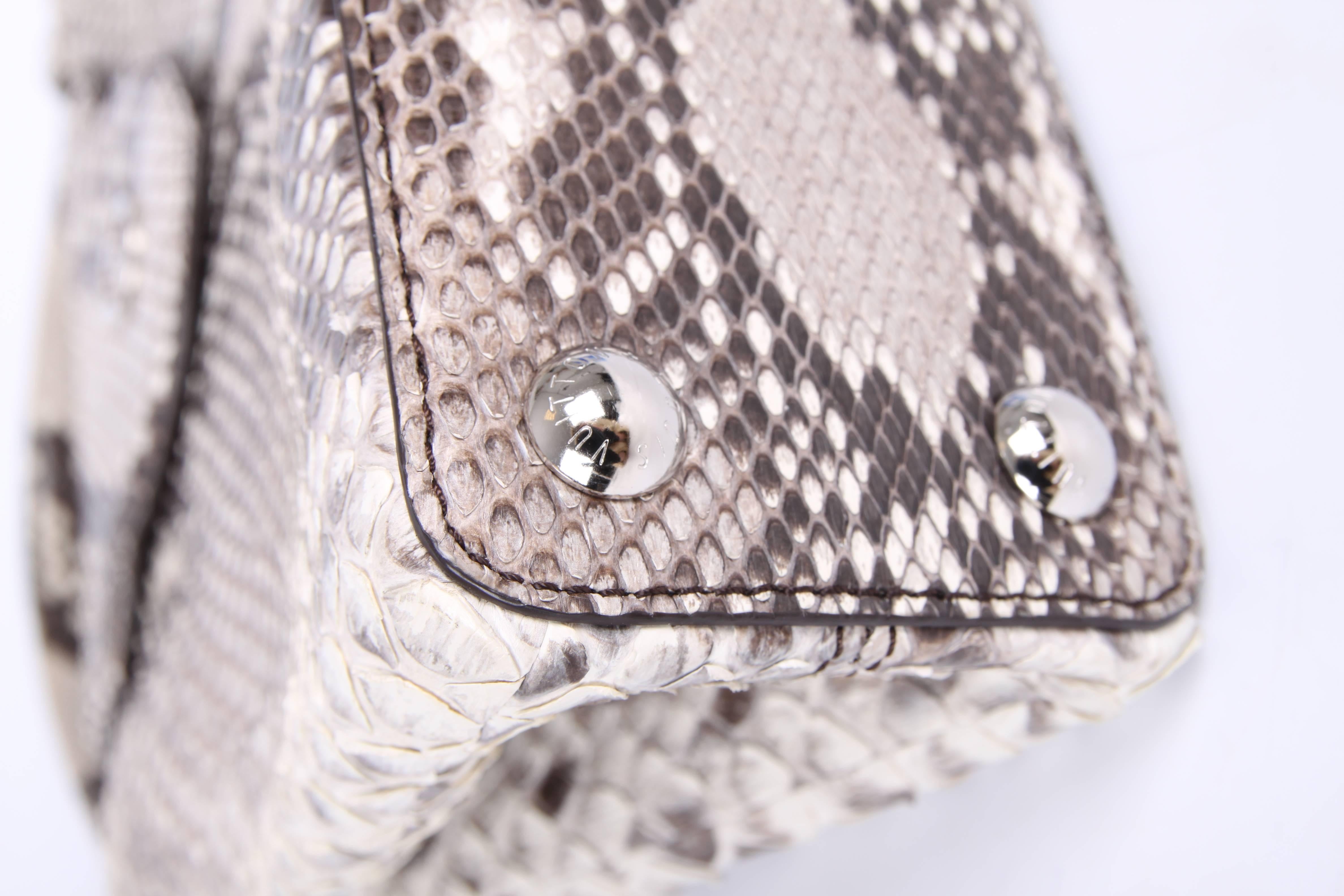 Louis Vuitton Capucines BB Top Handle Bag - python leather For Sale at 1stDibs | louis vuitton ...