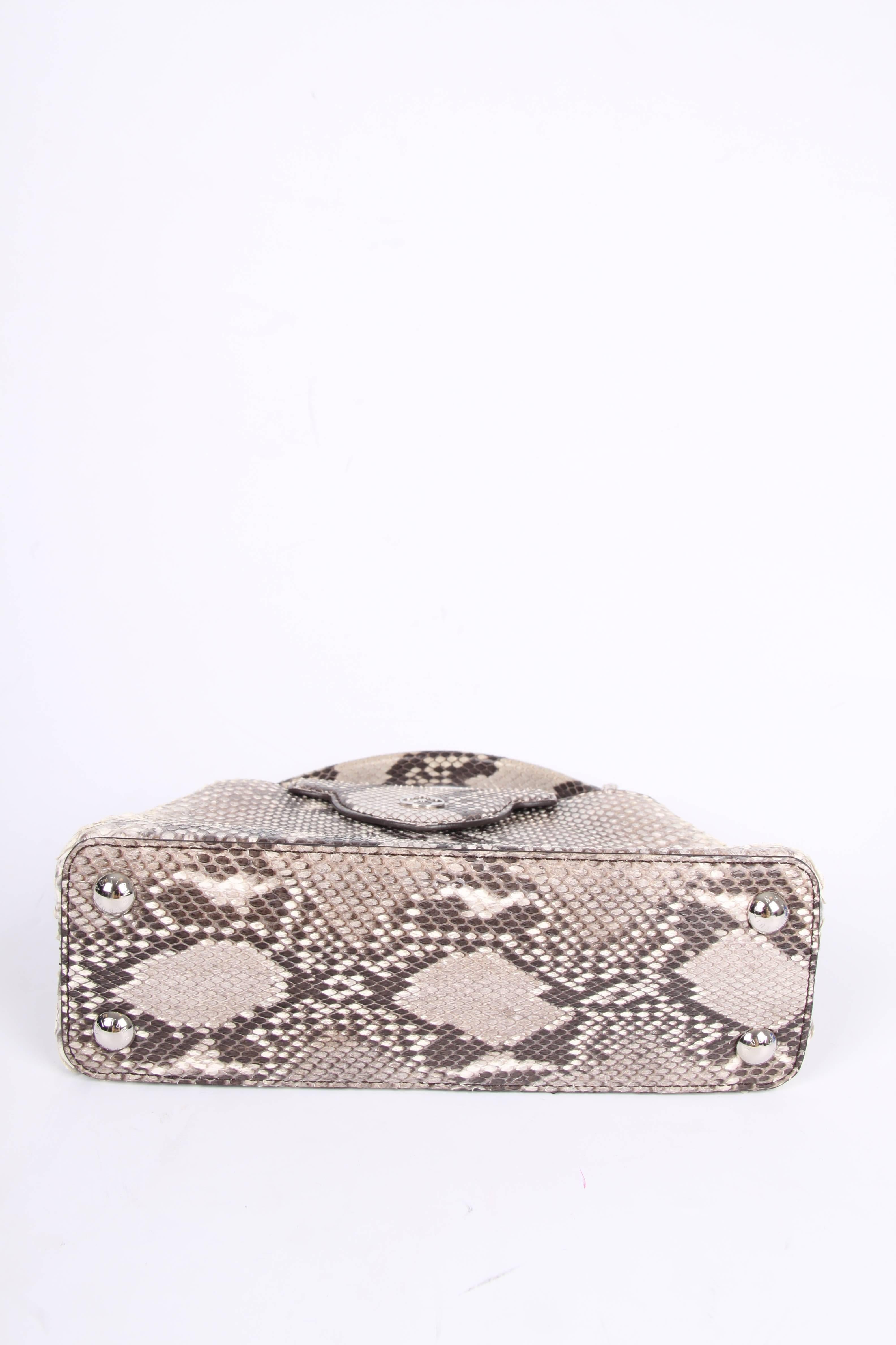 Louis Vuitton Capucines BB Top Handle Bag - python leather For Sale at ...
