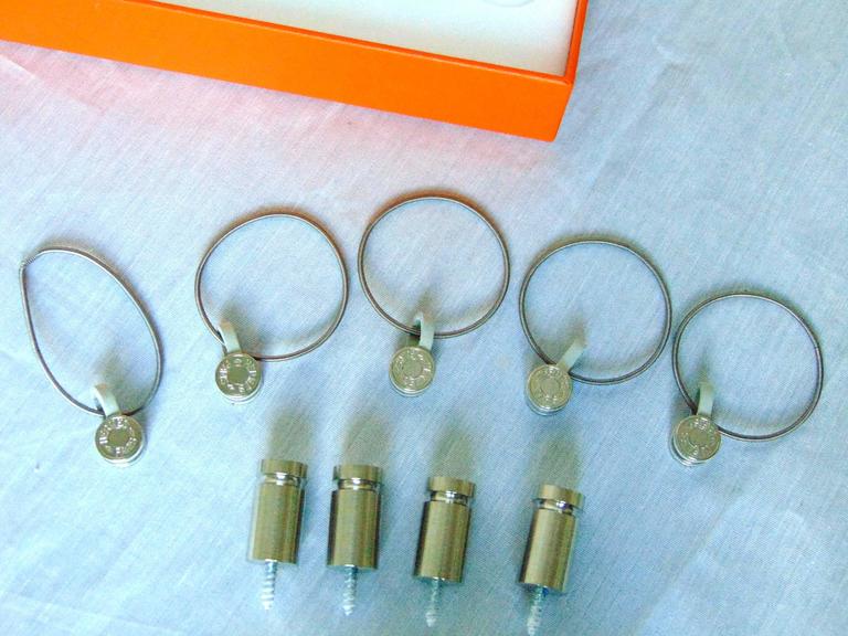 Hermes Silver Scarf Display Fixture + Original Box at 1stDibs | hermes ...