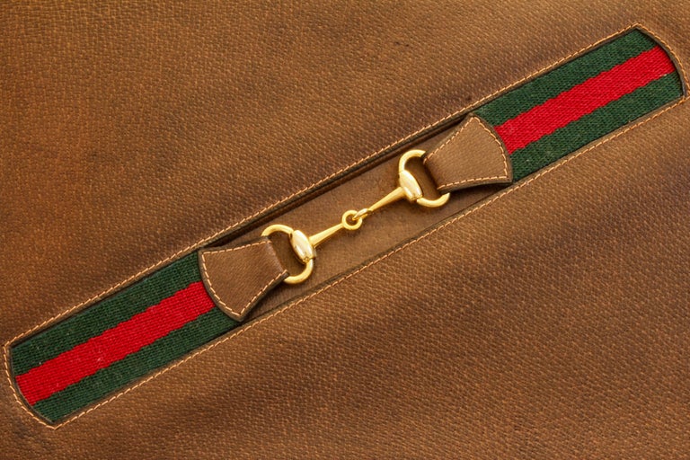 Gucci Backgammon Game Set Leather Travel Case Wood Board All Original ...