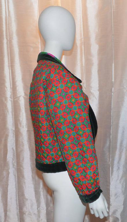 Vintage Yves Saint Laurent YSL Reversable Jacket at 1stDibs