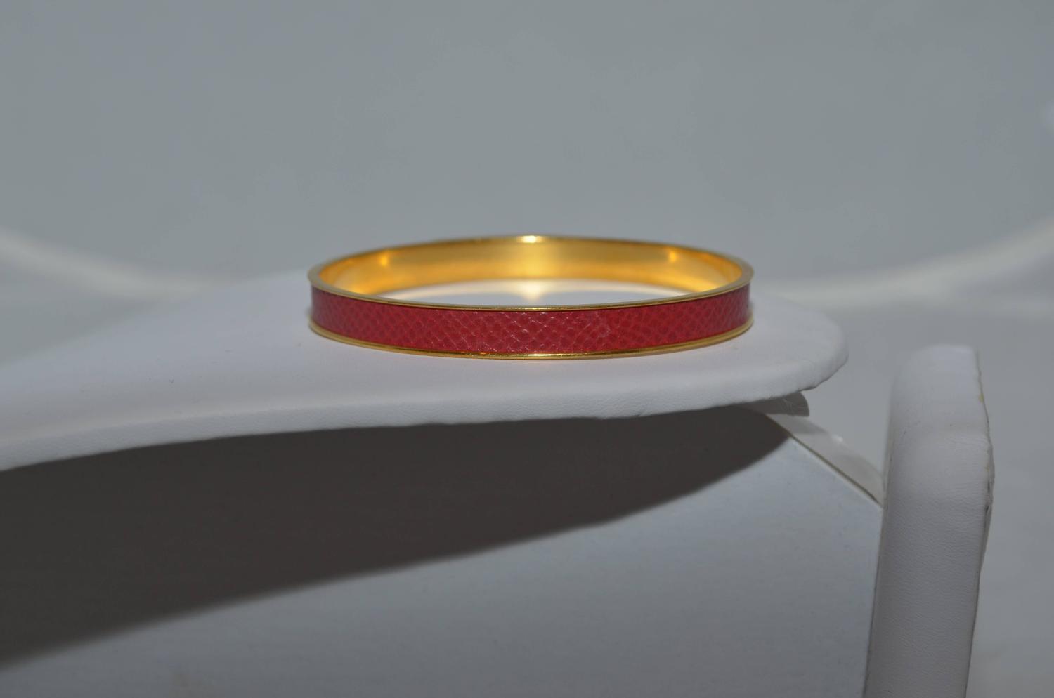 Hermes Paris Kelly Bangle Bracelet For Sale at 1stdibs