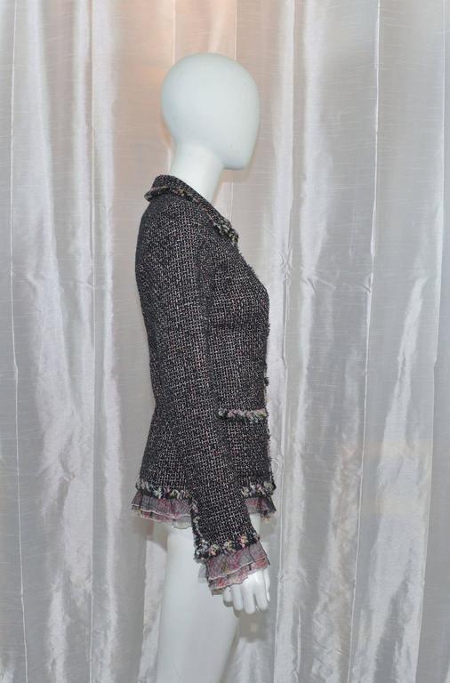 Chanel 2004 Tweed Limited Edition NY Timeless Jacket and Booklet at ...