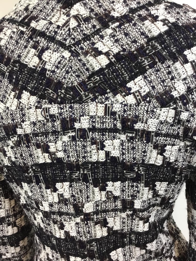 Chanel 06 C Tweed Jacket with Beaded Trim at 1stDibs