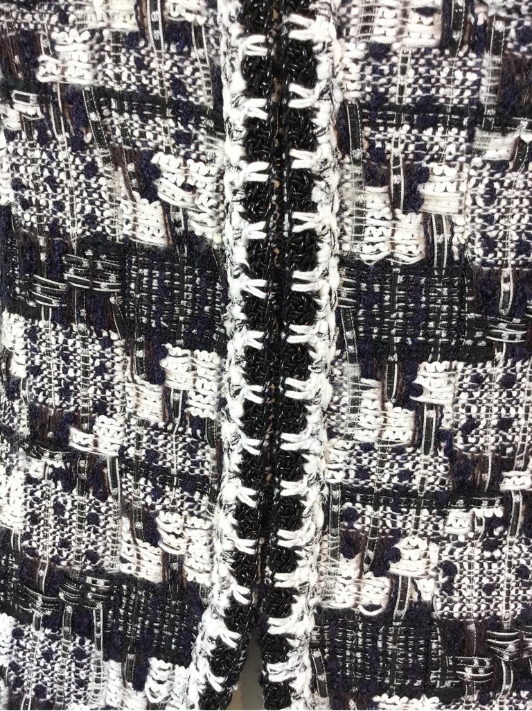 Chanel 06 C Tweed Jacket with Beaded Trim at 1stDibs