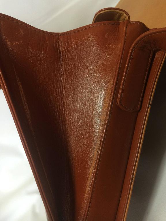 Vintage MCM brown shoulder bag with leather strap, designed by Michael ...