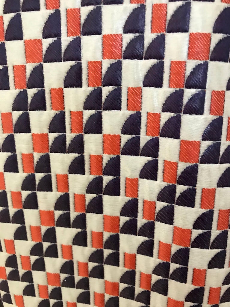 1960s Multi Color Checkered Print Coat For Sale at 1stDibs