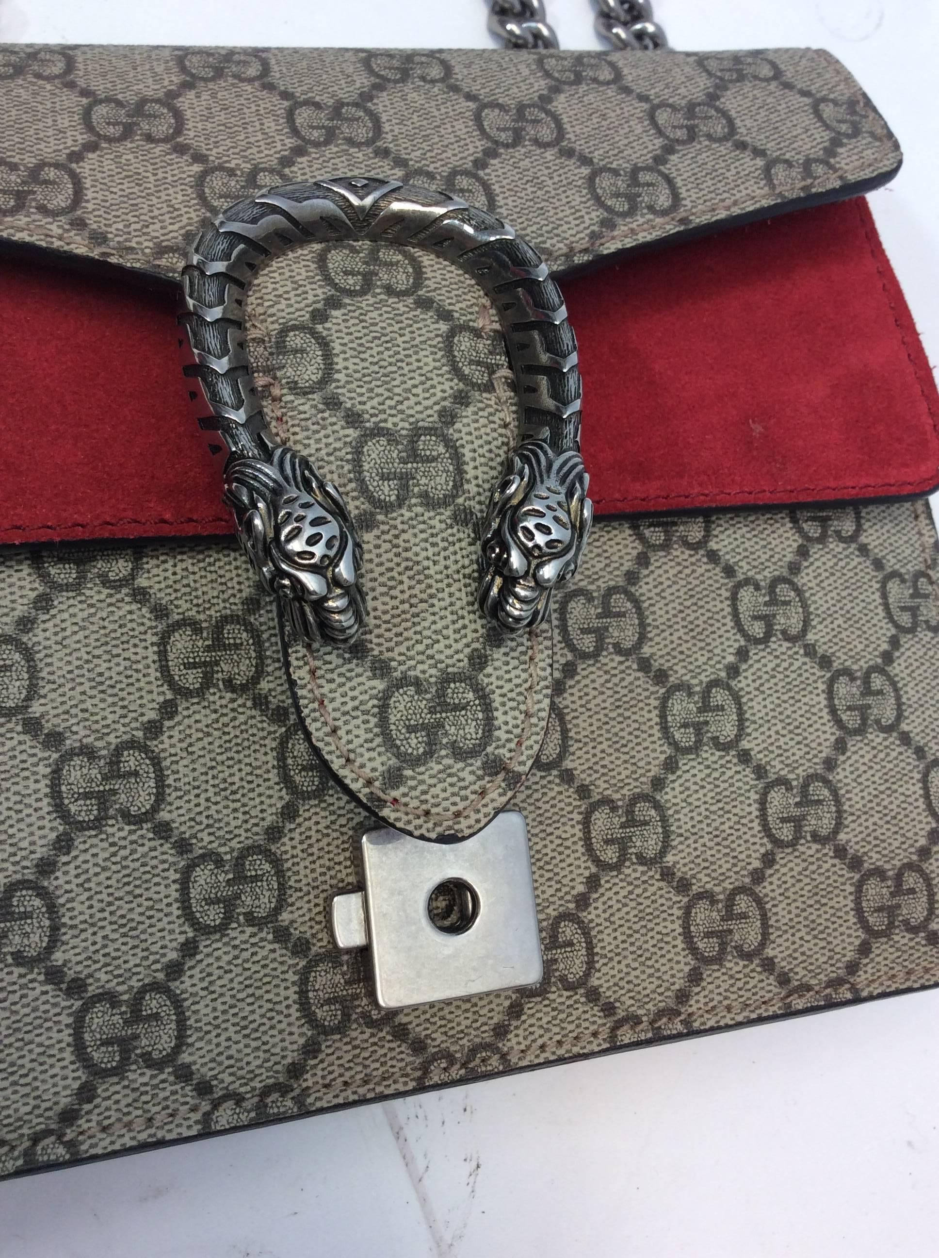Gucci Print Snake Detail Crossbody Bag For Sale at 1stDibs | gucci ...