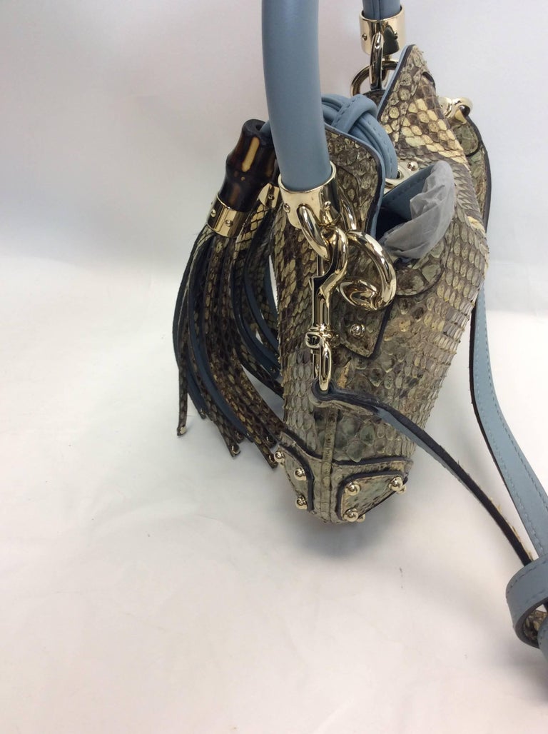 Gucci Python Mini Indy Crossbody Bag at 1stDibs