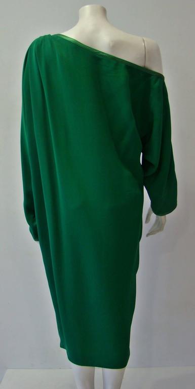 Early Gianni Versace Silk Kaftan Dress 1983 at 1stDibs