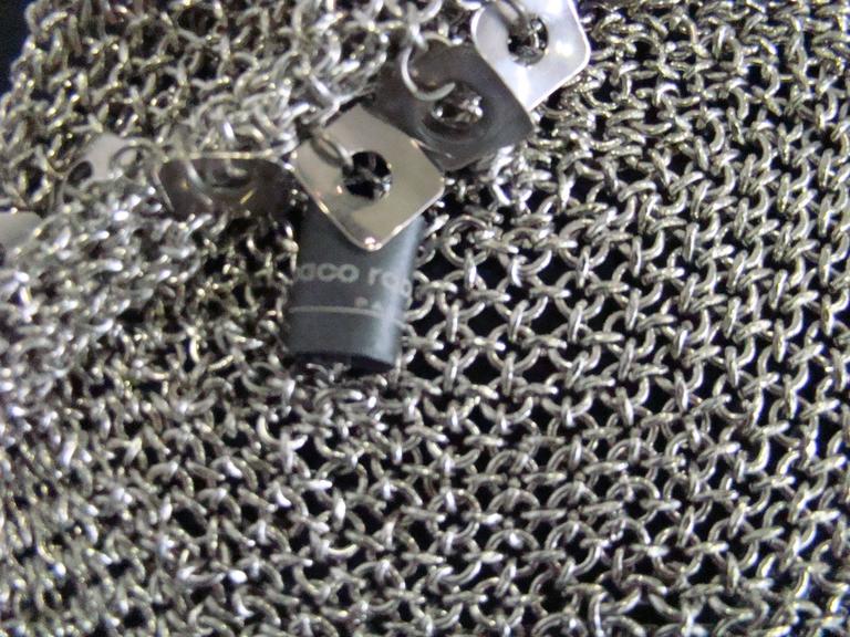 Very Important Museum Quality Paco Rabanne Chainmail Breastplate at 1stDibs