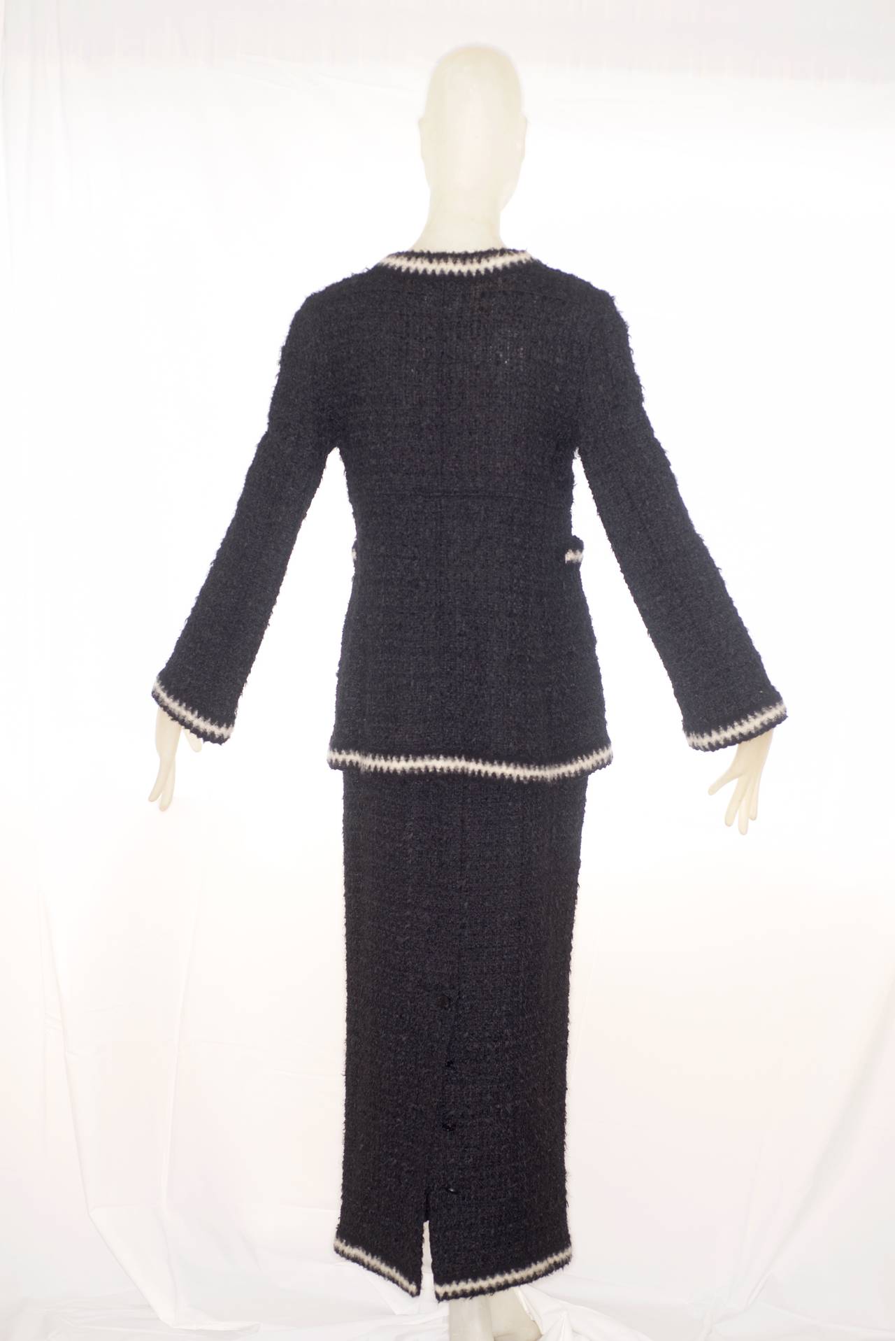 A Fabulous 1998 Chanel Jacket and Skirt at 1stDibs | chanel 1998