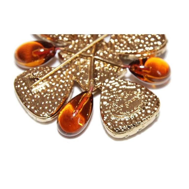 Collectable YSL byzantine cross brooch/pendant c.1980 at 1stDibs