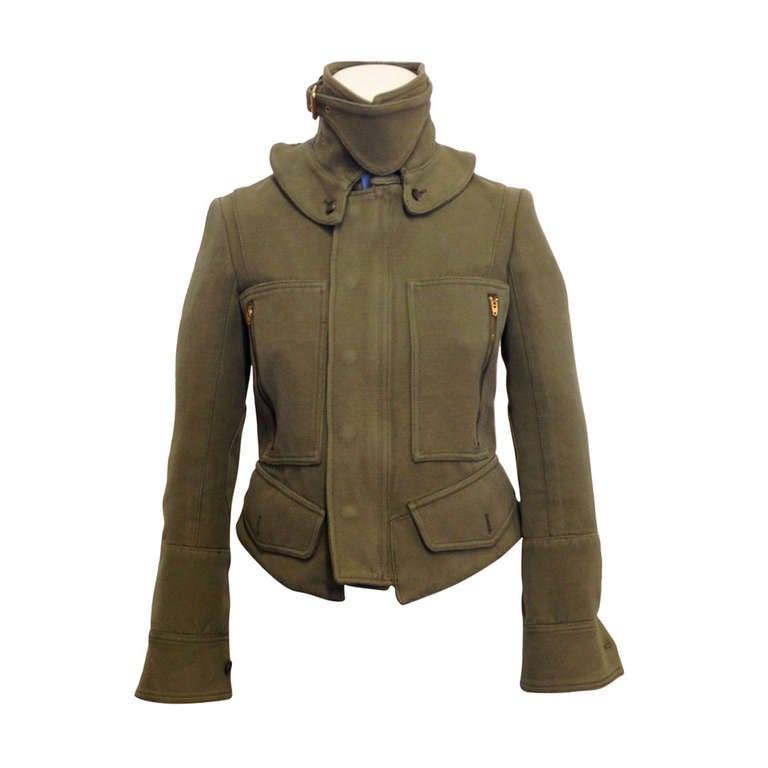 Celine Olive Military Jacket at 1stDibs | celine military jacket ...
