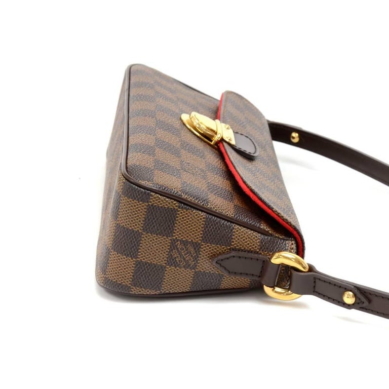 Louis Vuitton Ravello PM Ebene Damier Canvas Hand Bag at 1stDibs
