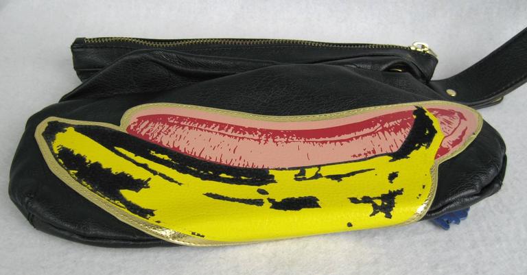 Vintage Andy Warhol Banana Pop Art Hand bag Clutch at 1stDibs | andy ...