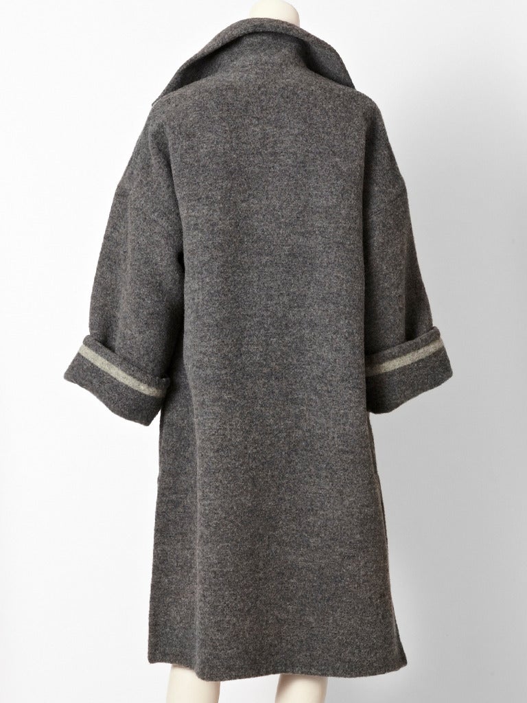 Bill Blass Double Face Wool Coat at 1stDibs