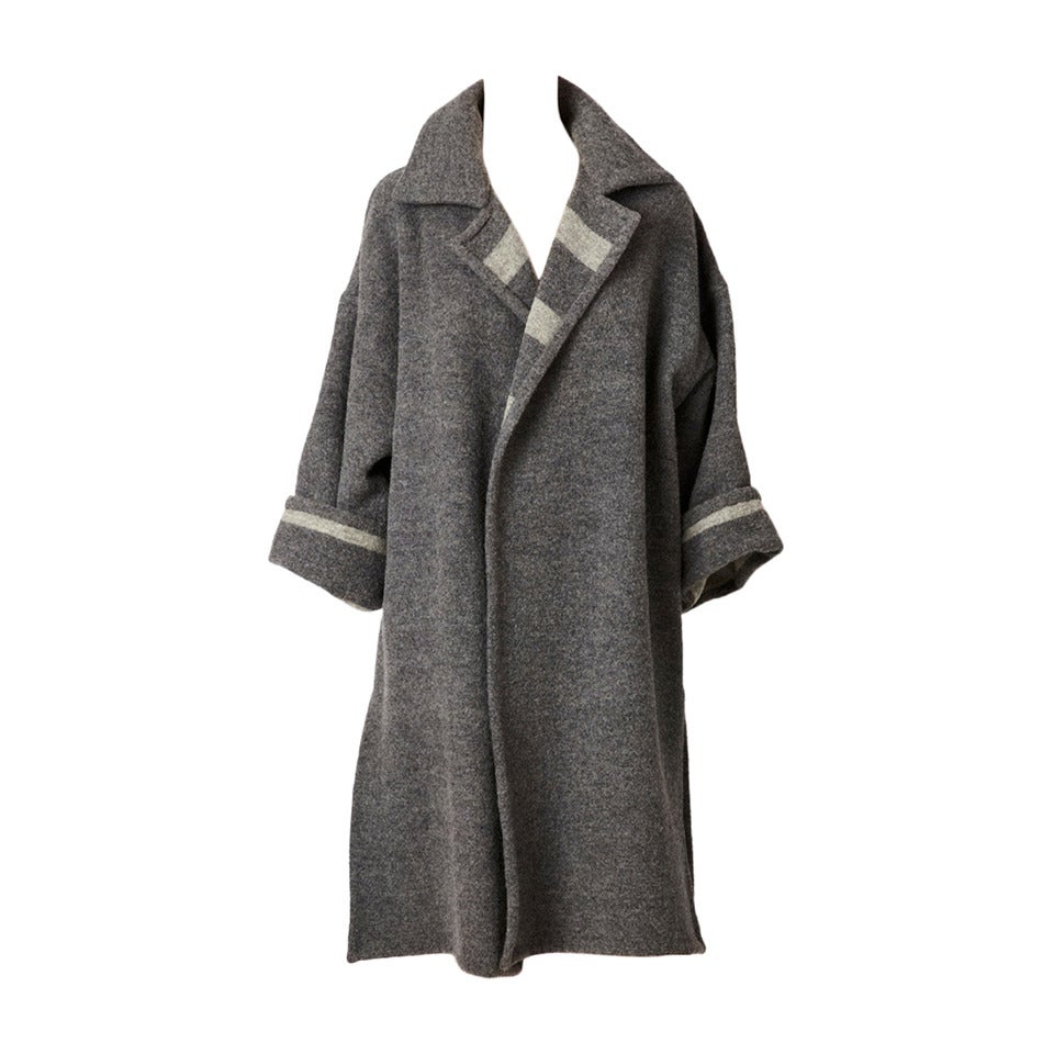 Bill Blass Double Face Wool Coat at 1stDibs