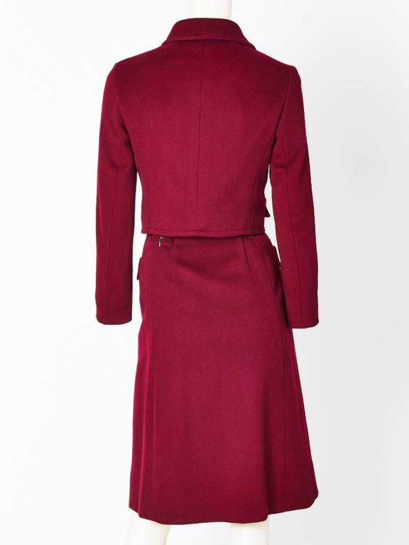 Jaeger Burgundy Wool 70's Suit at 1stDibs | jaeger suit