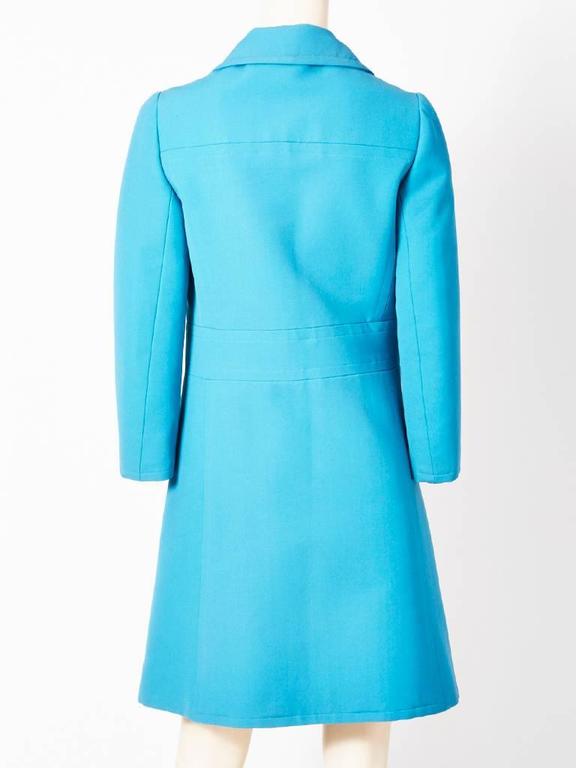 Nina Ricci Robins Egg Blue Spring Coat at 1stDibs