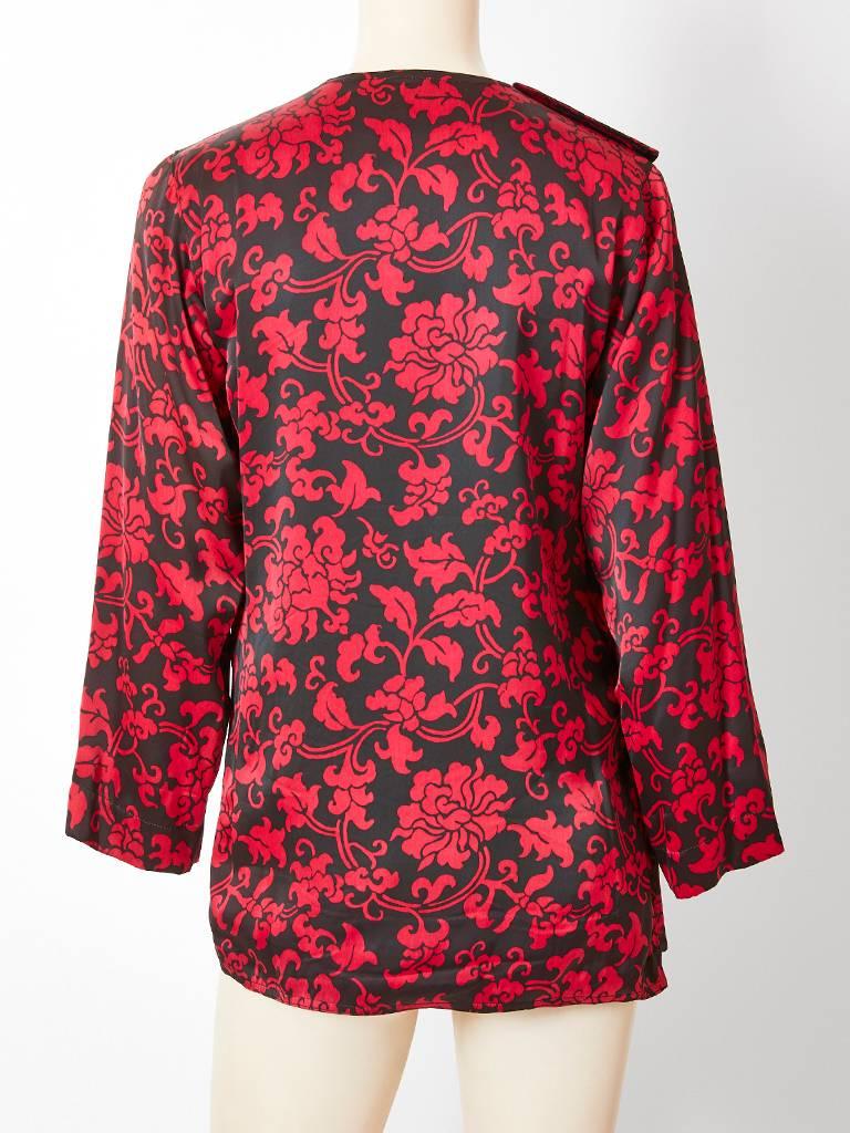 Yves Saint Laurent Chinese Collection Tunic For Sale at 1stDibs ...