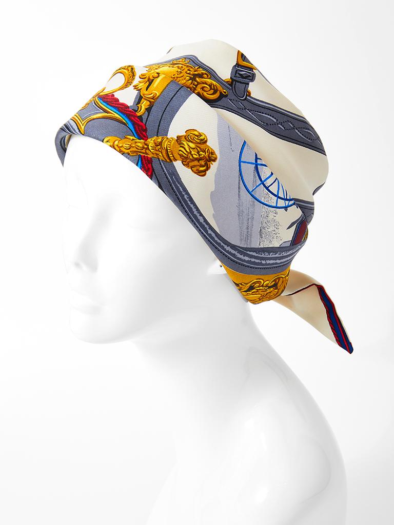 Hermès Silk Turban at 1stDibs