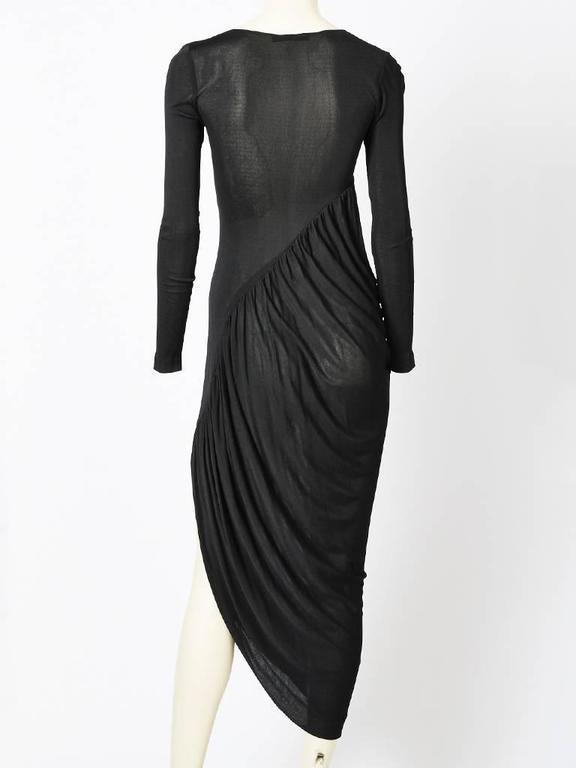 Scott Barrie Jersey Knit Dress at 1stDibs | jersey knit dresses