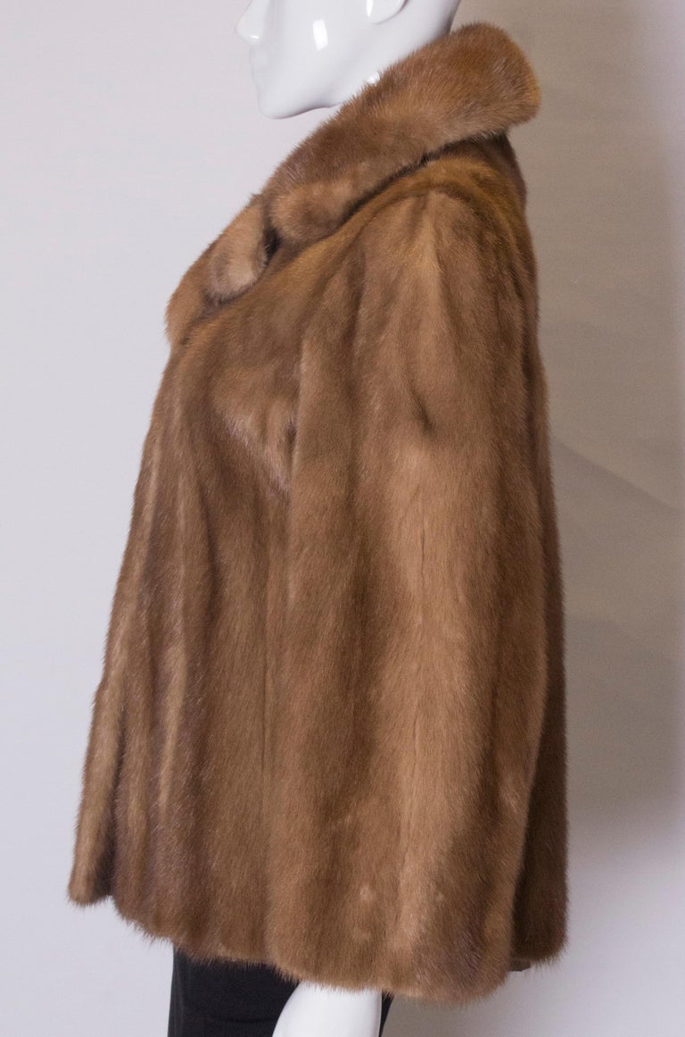 A vintage 1960s Mink Jacket at 1stDibs
