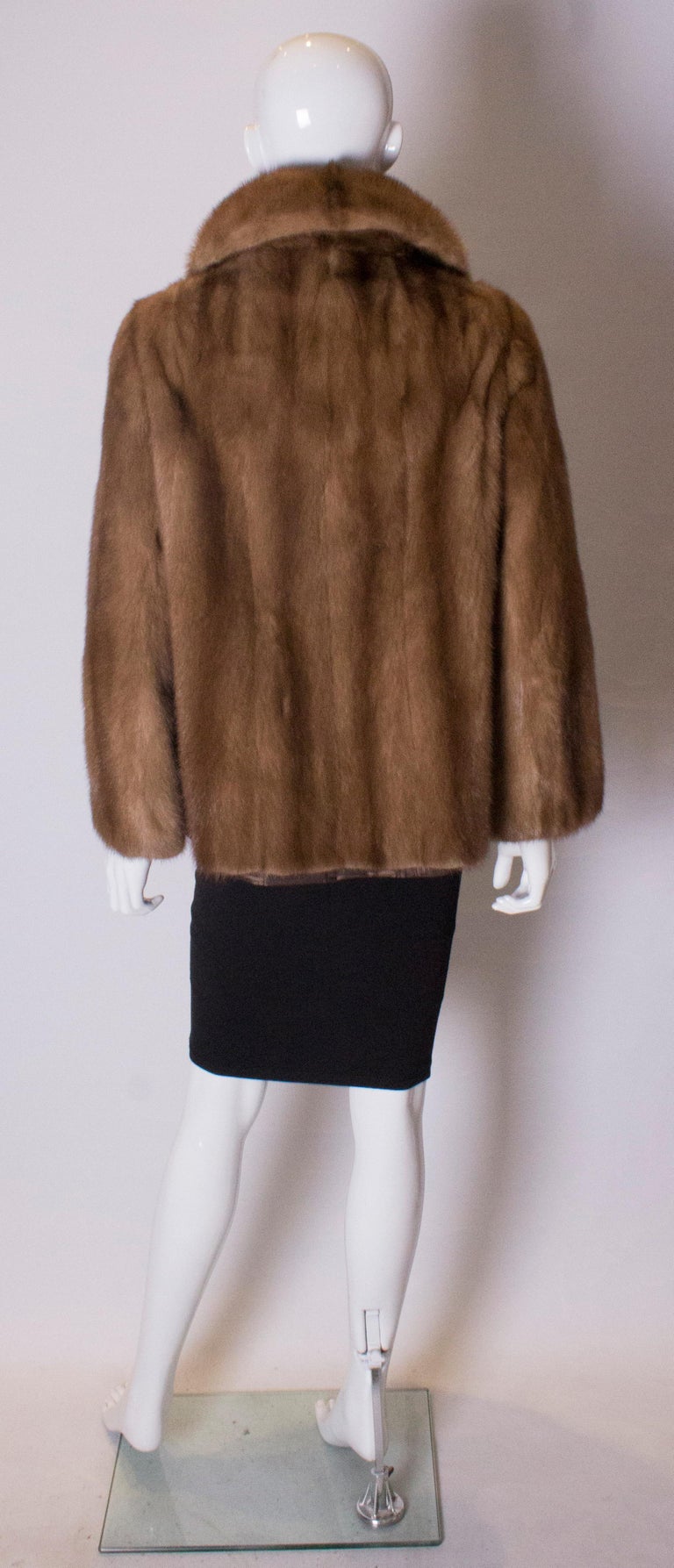 A vintage 1960s Mink Jacket at 1stDibs