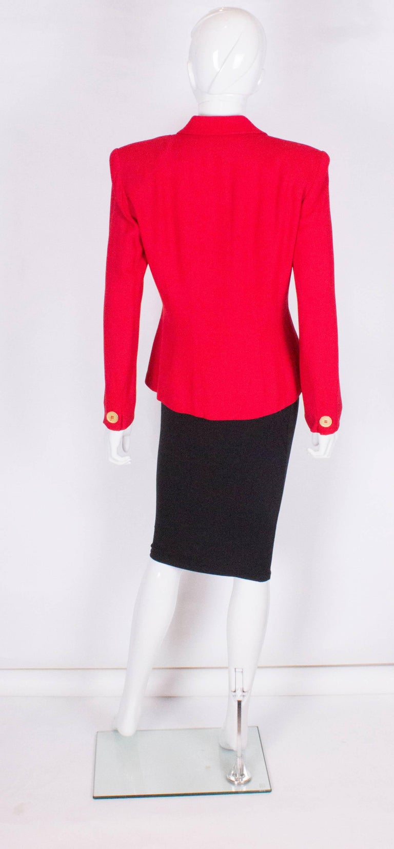 Christian Dior Red Jacket at 1stDibs | dior red coat, christian dior ...