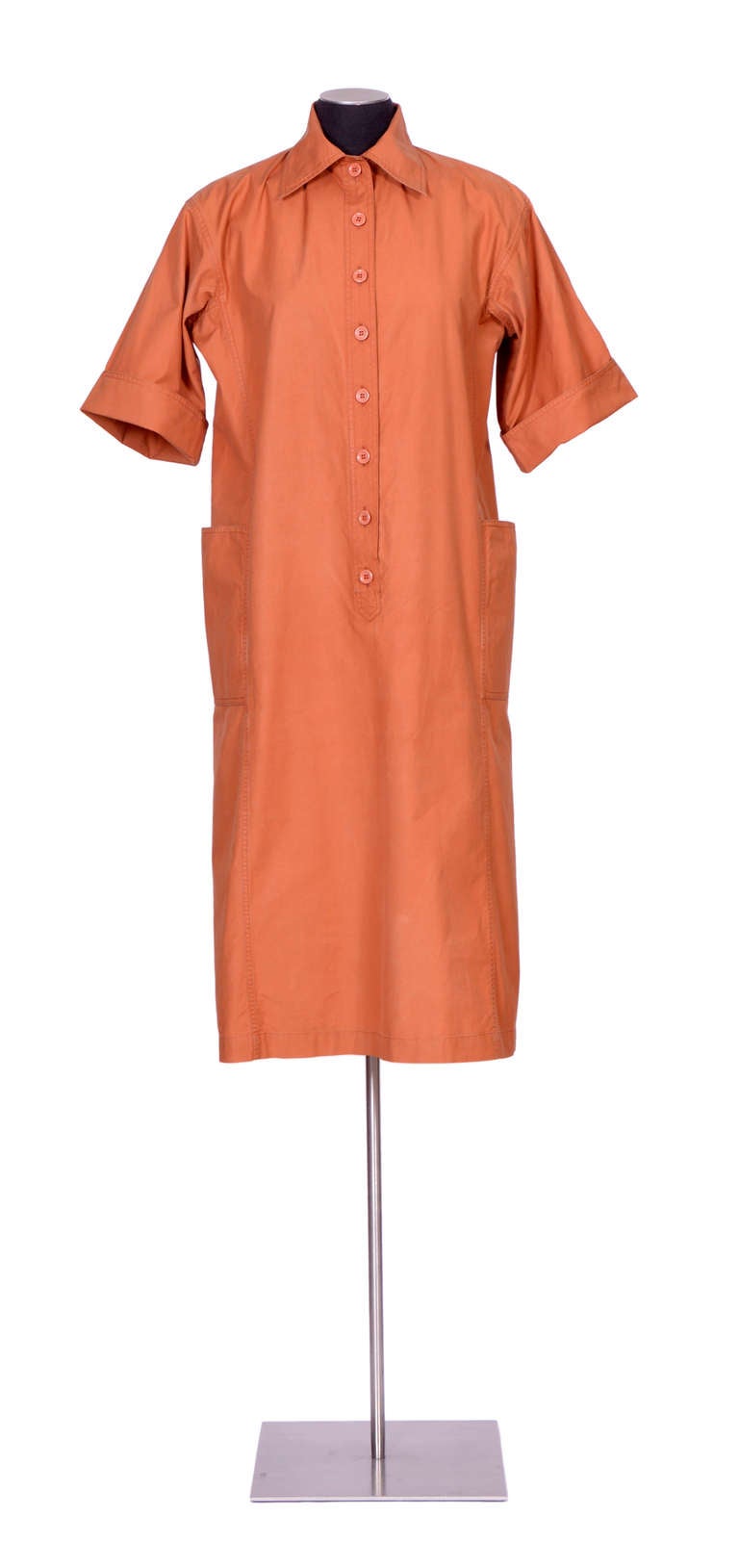Vintage YSL Oversized Style Cotton Shirt Dress At 1stdibs Vintage YSL Oversized Style Cotton Shirt Dress At 1stdibs