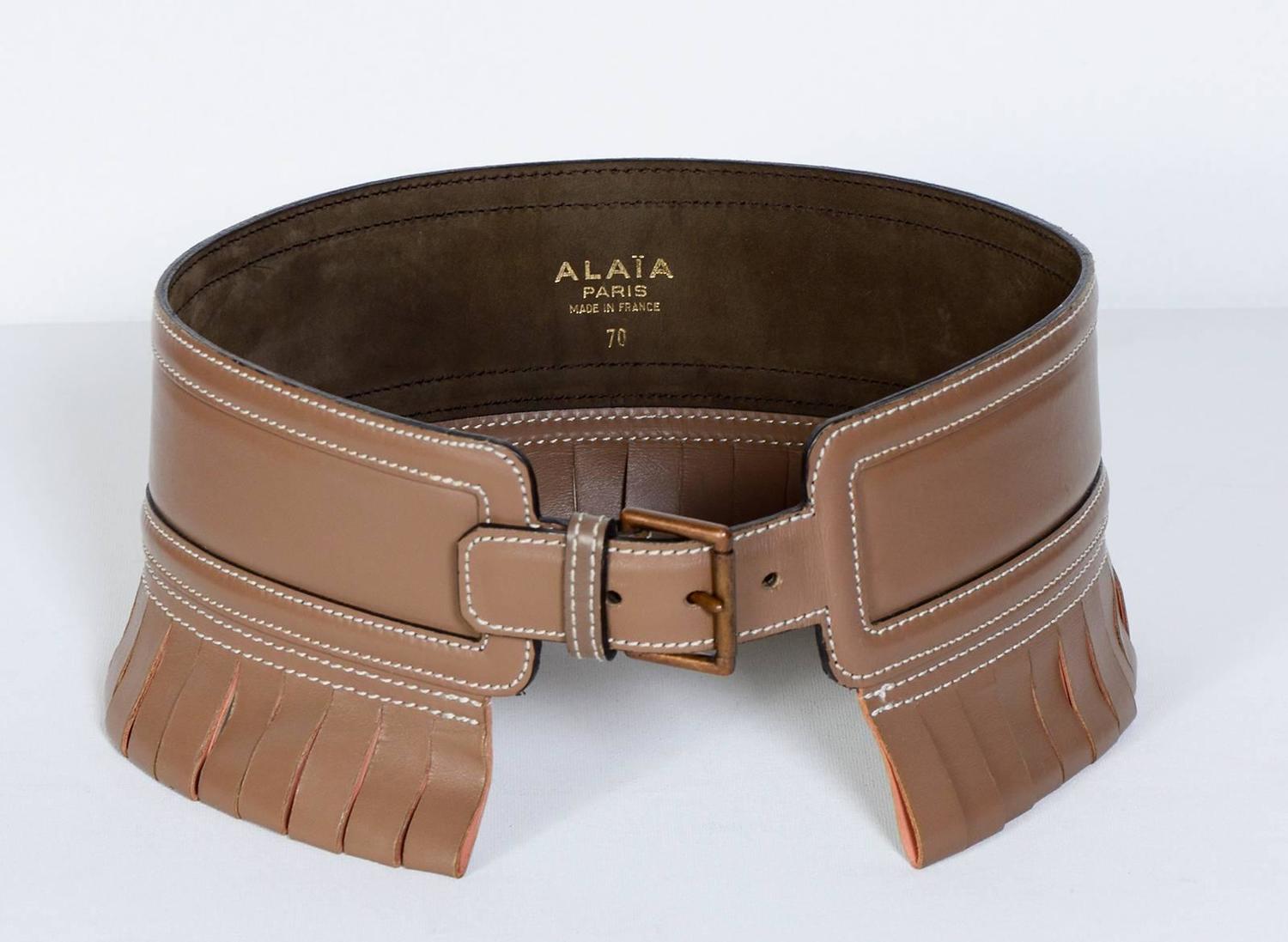 Vintage Alaia 80's Belt For Sale at 1stdibs