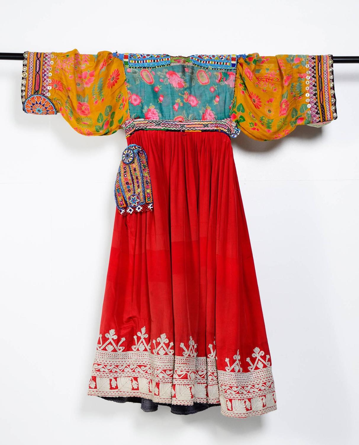 Vintage Afghan Kuchi Nomade Dress For Sale at 1stdibs