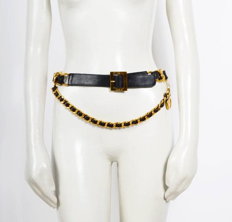 Vintage Early 90's Heavy Chain Chanel Belt at 1stDibs | 90's belt, 90s ...