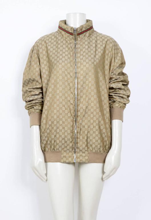 Vintage GUCCI By Tom Ford Logo Jacket at 1stDibs | vintage gucci jacket ...