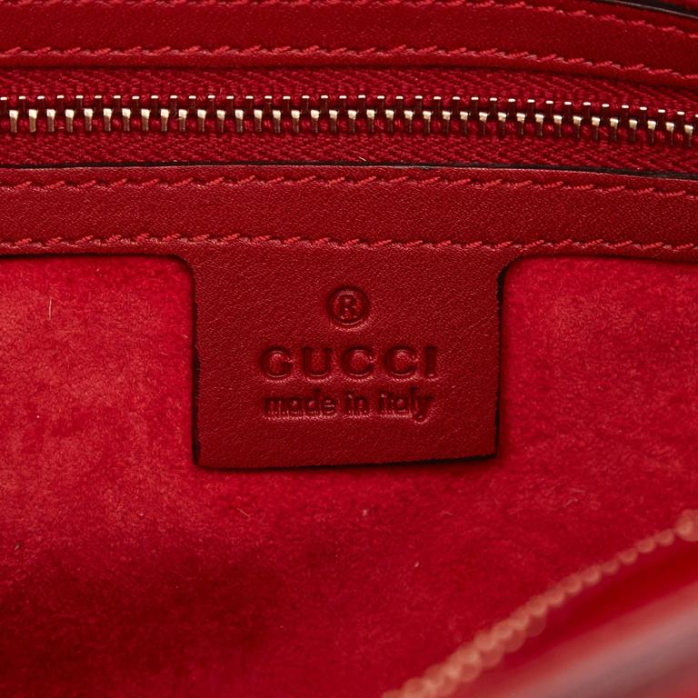 Gucci Red Patent Leather Bag | semashow.com