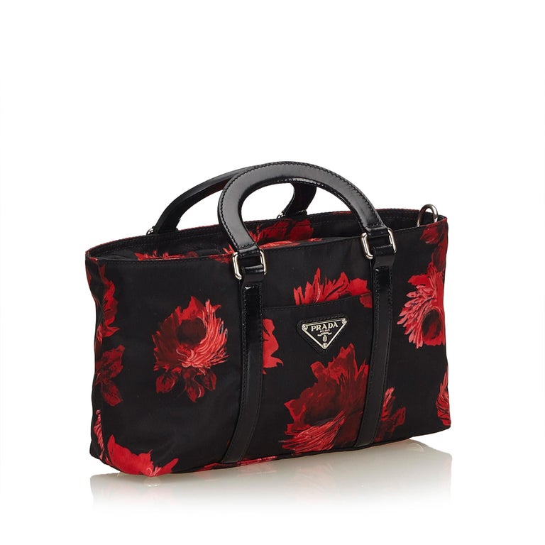 Prada Black And Red Handbag | semashow.com